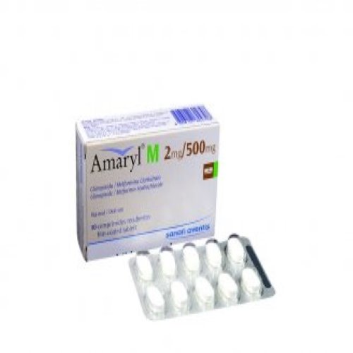 Amaryl M 2 Mg/500 Mg 30 Comp – Tu Droguería en Línea