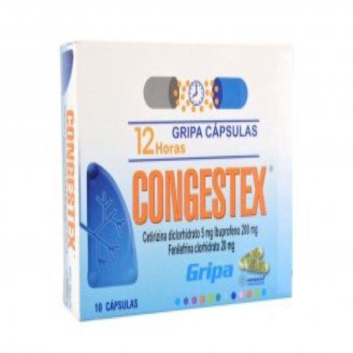 Congestex 10 Capsulas – Tu Droguería en Línea