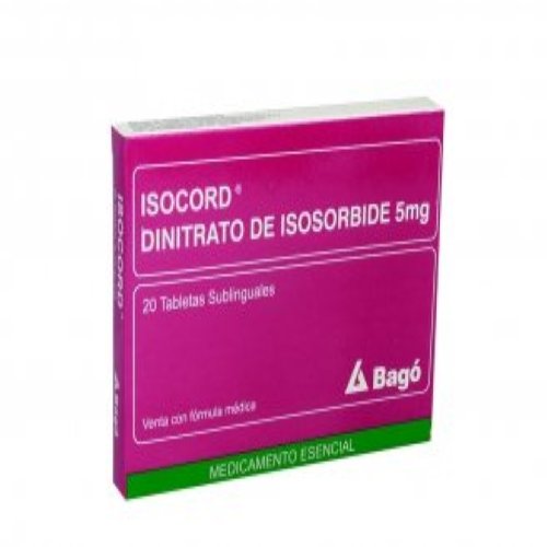 Isocord Subling 5 Mg 20 Tabletas – Tu Droguería en Línea
