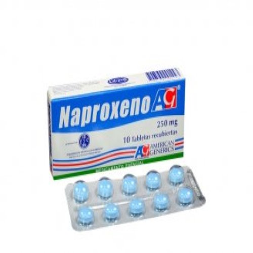 Naproxeno 250 Mg 10 Tabletas Ag – Tu Droguería en Línea