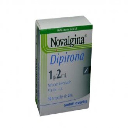 Novalgina 2 Ml 10 Ampollas – Tu Droguería en Línea