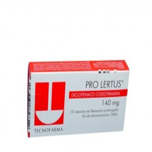 Prolertus 140 Mg 10 Capsulas – Tu Droguería en Línea