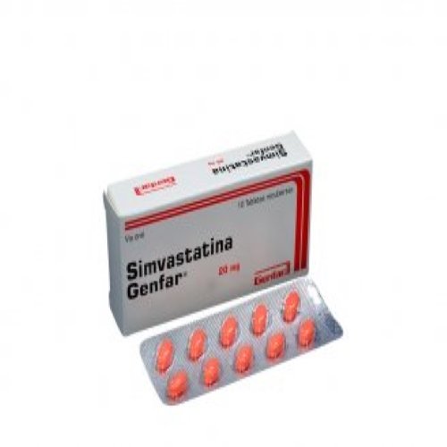 Simvastatina 20 Mg 10 Tabletas Gf – Tu Droguería en Línea